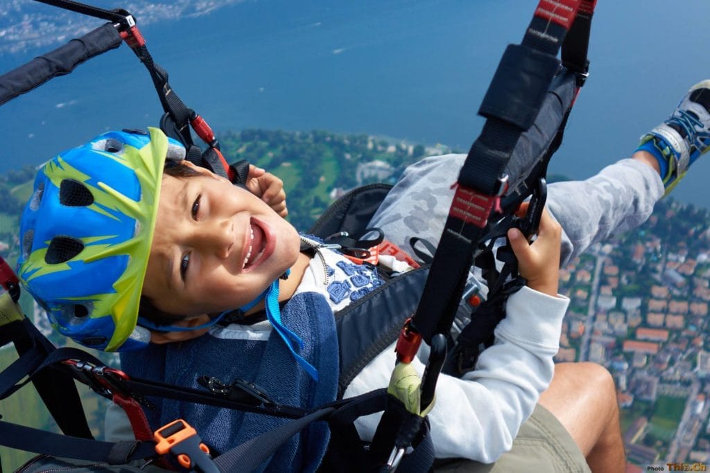 Paragliding Flights in Ticino with Professional Tandem Pilots