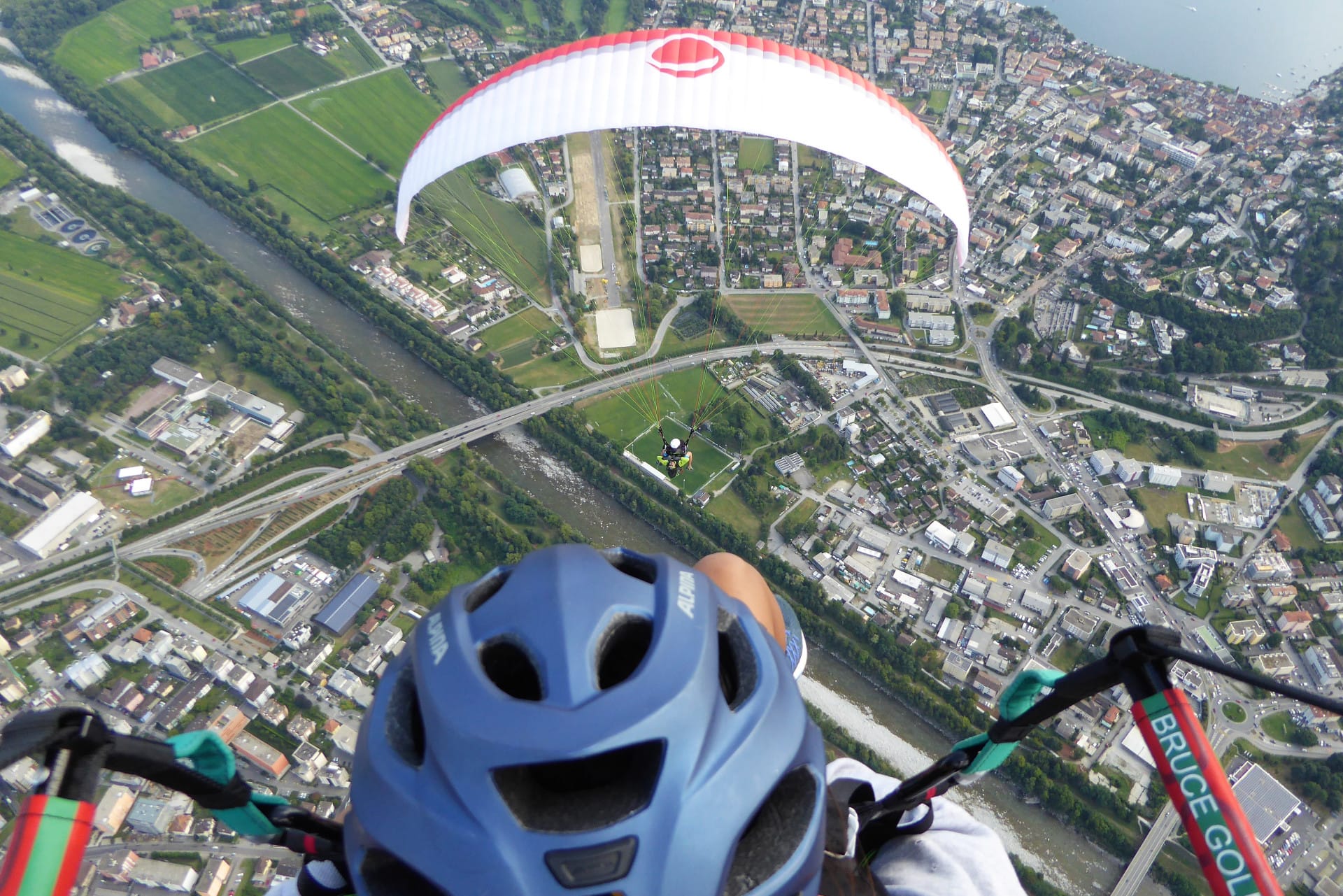 Paragliding Flights in Ticino with Professional Tandem Pilots